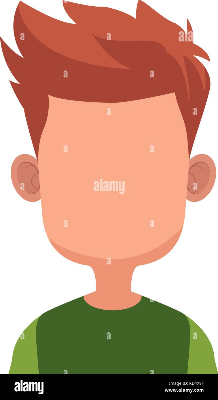 Boy faceless cartoon Stock Vector Image & Art - Alamy