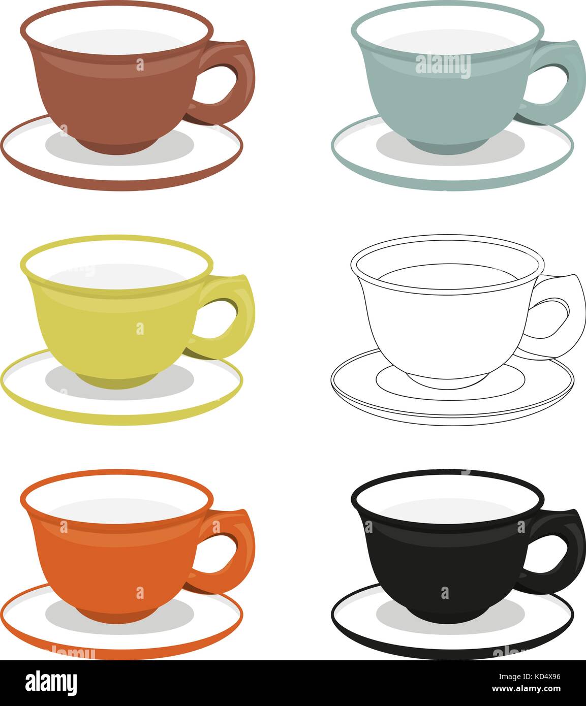 Red clay village Stock Vector Images - Alamy