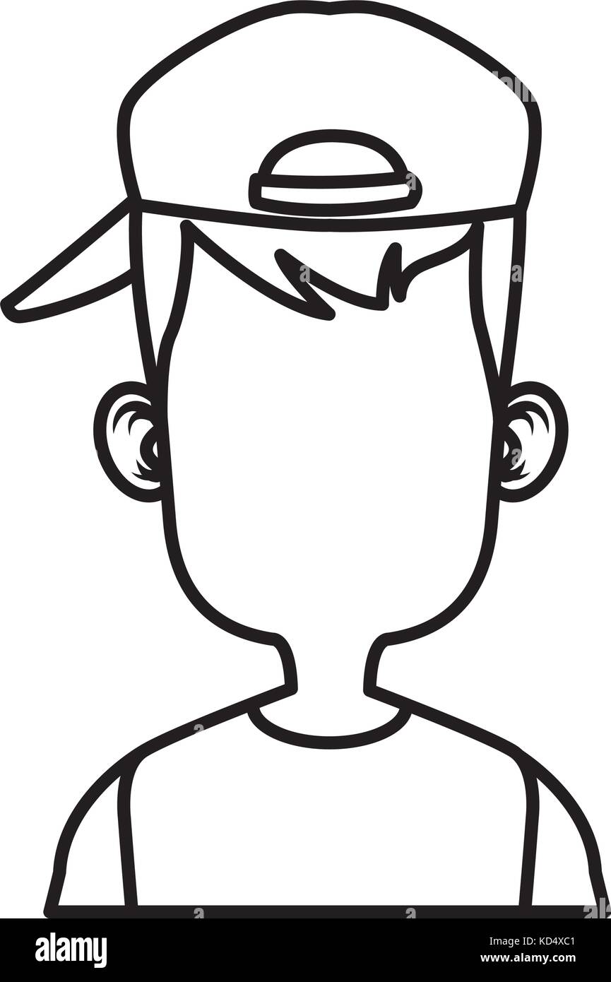 Boy faceless cartoon Stock Vector Image & Art - Alamy