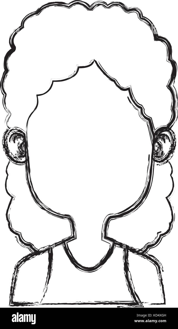 Girl faceless cartoon Stock Vector Image & Art - Alamy