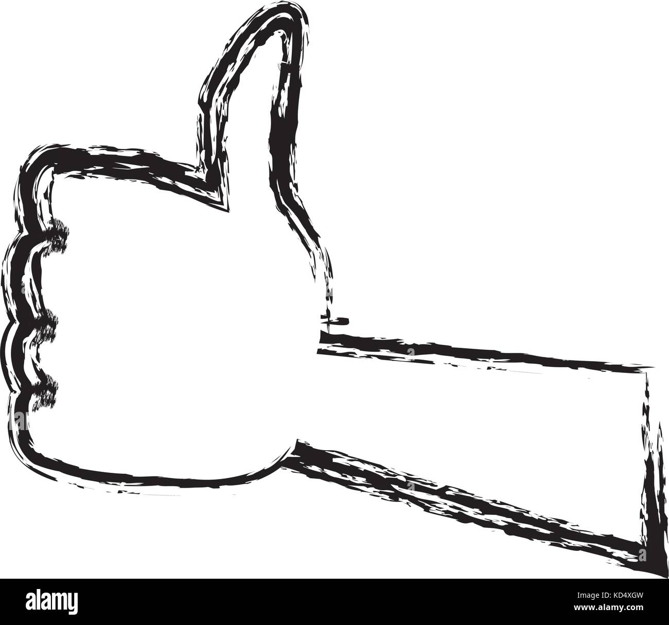 Thumb up symbol Stock Vector Image & Art - Alamy