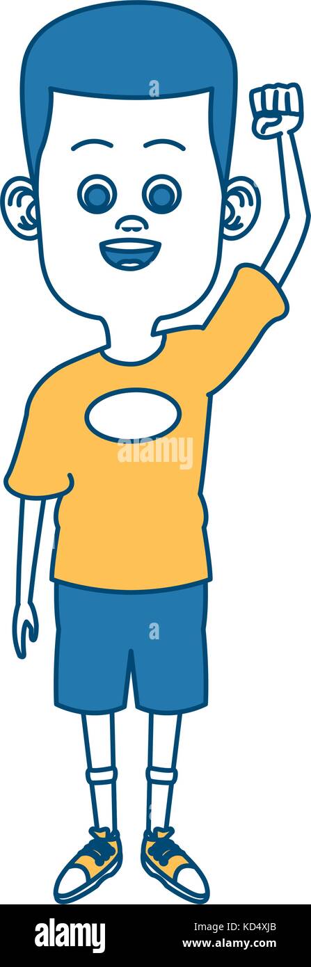 Cute and funny boy cartoon Stock Vector Image & Art - Alamy