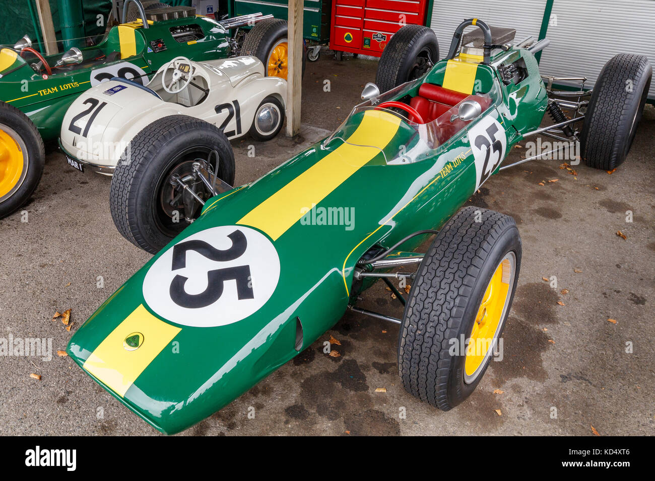 1962 lotus 25 in paddock hi-res stock photography and images - Alamy