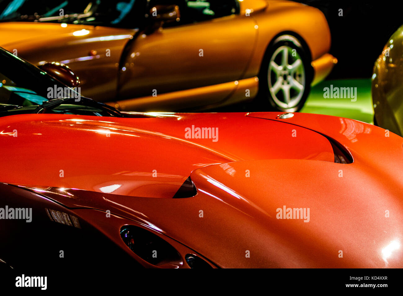 TVR display in the Earls Court Motor Show exhibition at the 2017 ...