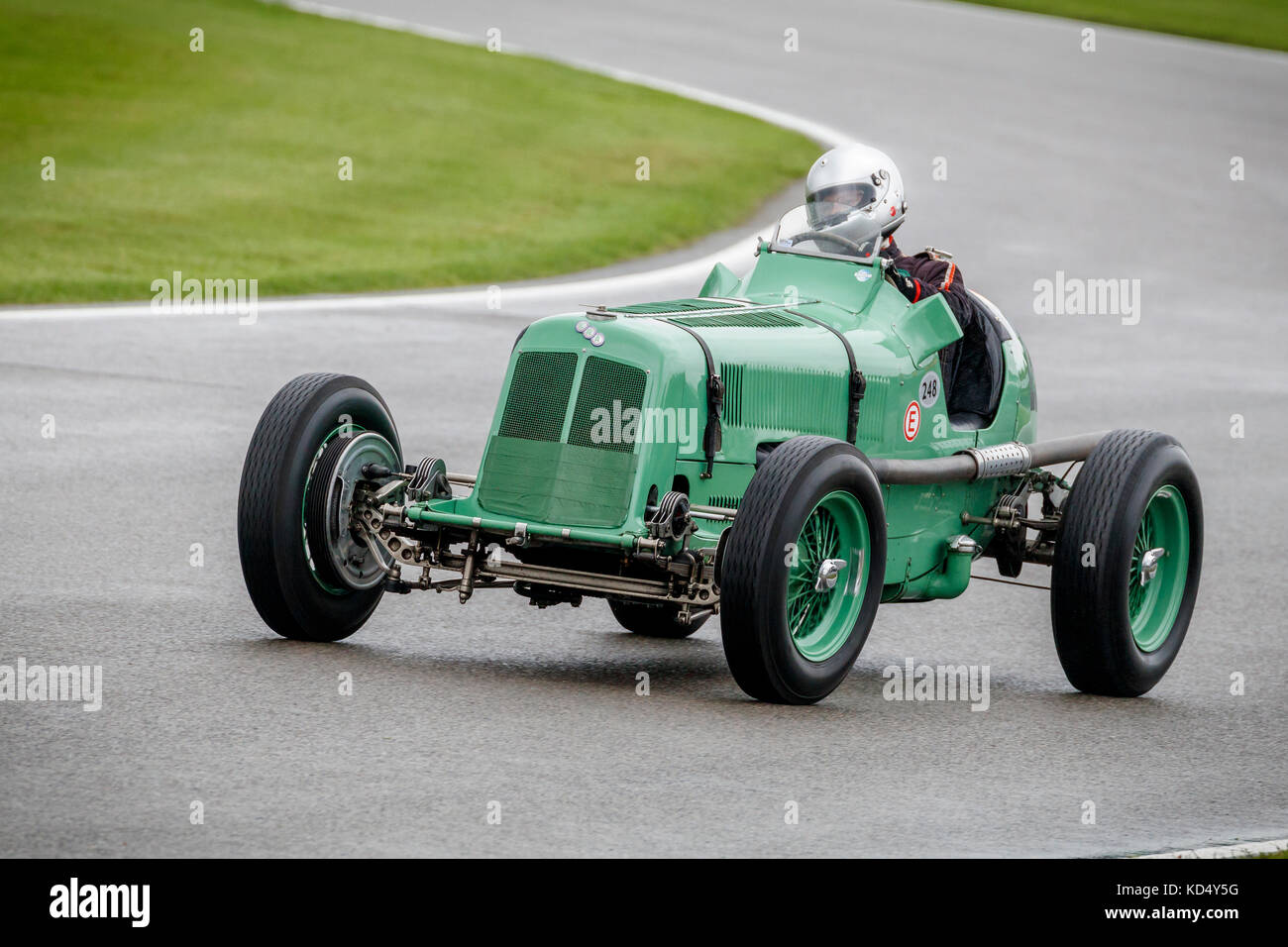 1934 ERA A-Type R3A with driver Mark Gillies during the Goodwood Trophy ...