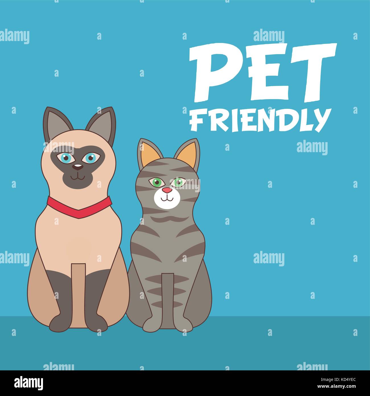 Pet friendly cartoon Stock Vector Image & Art - Alamy