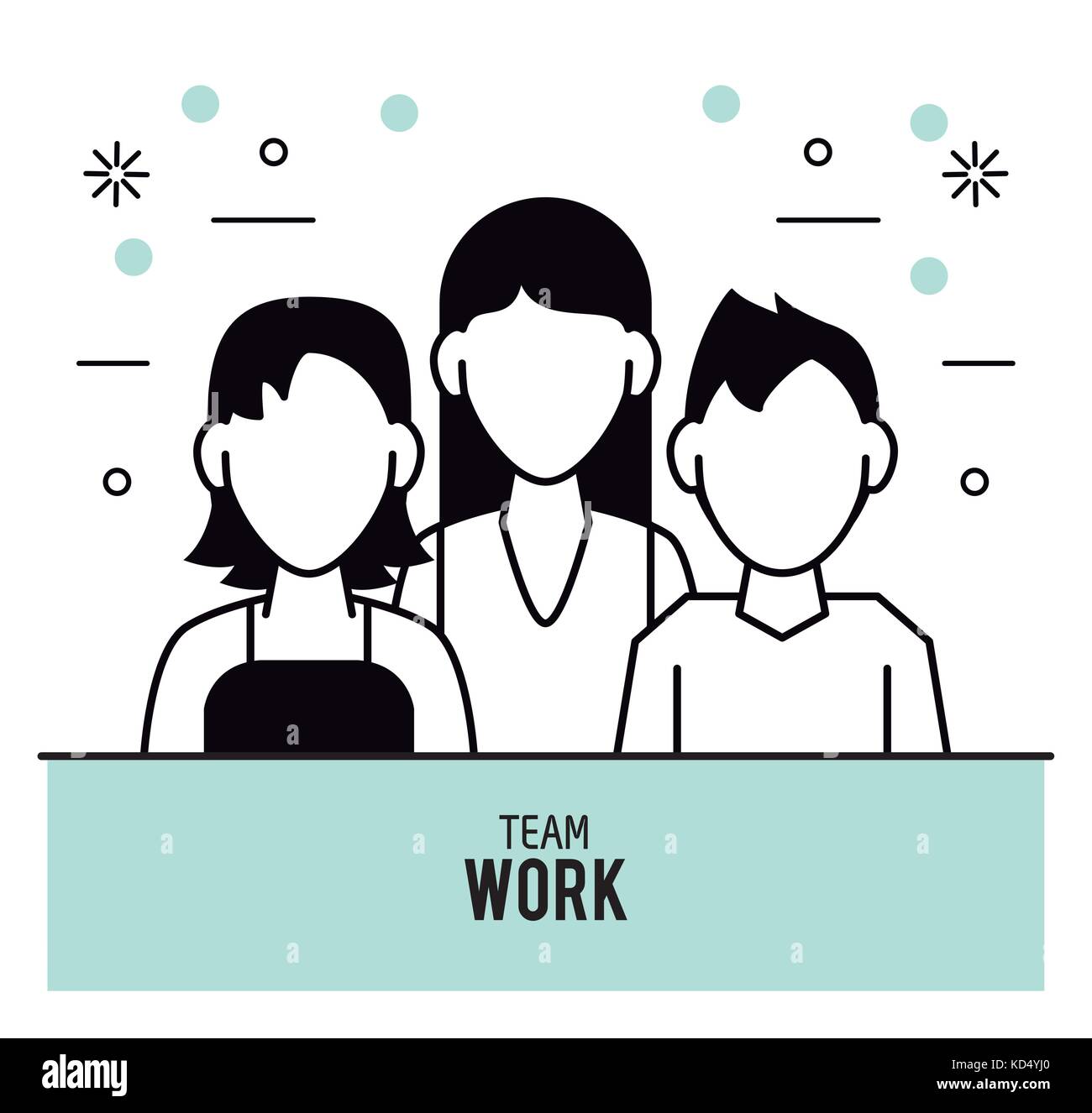 Teamwork icons design Stock Vector Image & Art - Alamy