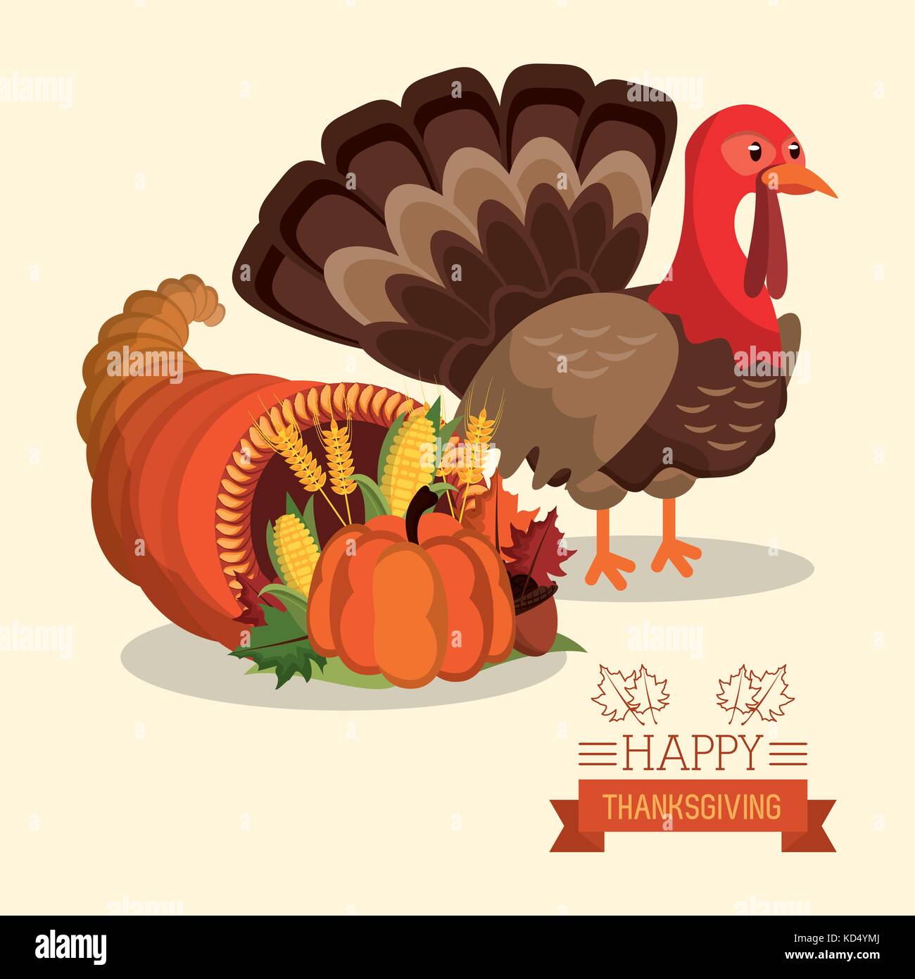 Indian corn harvest Stock Vector Images - Alamy