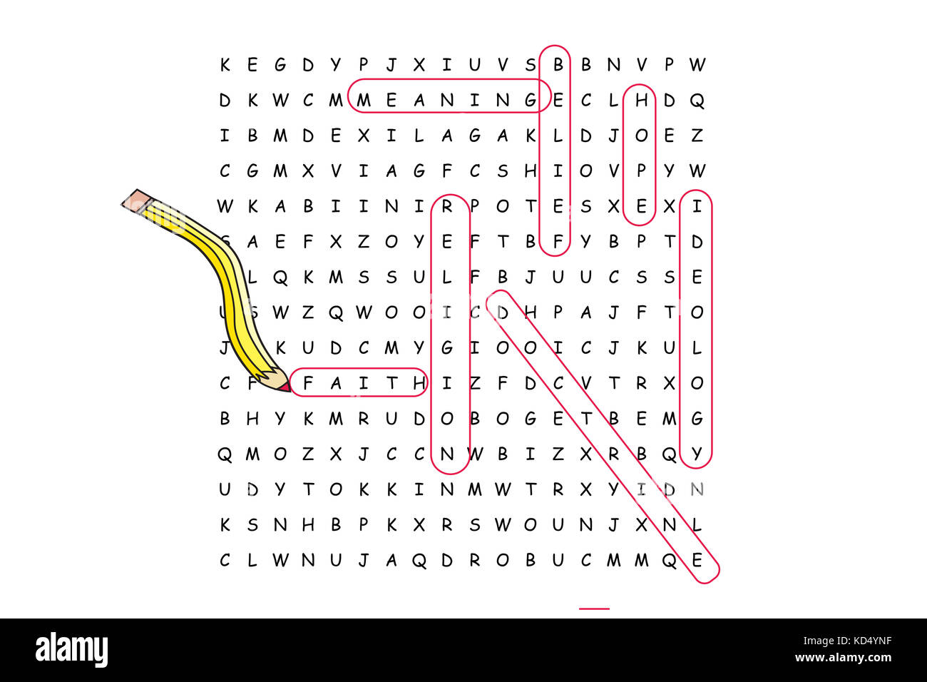 Word search puzzle hi-res stock photography and images - Alamy