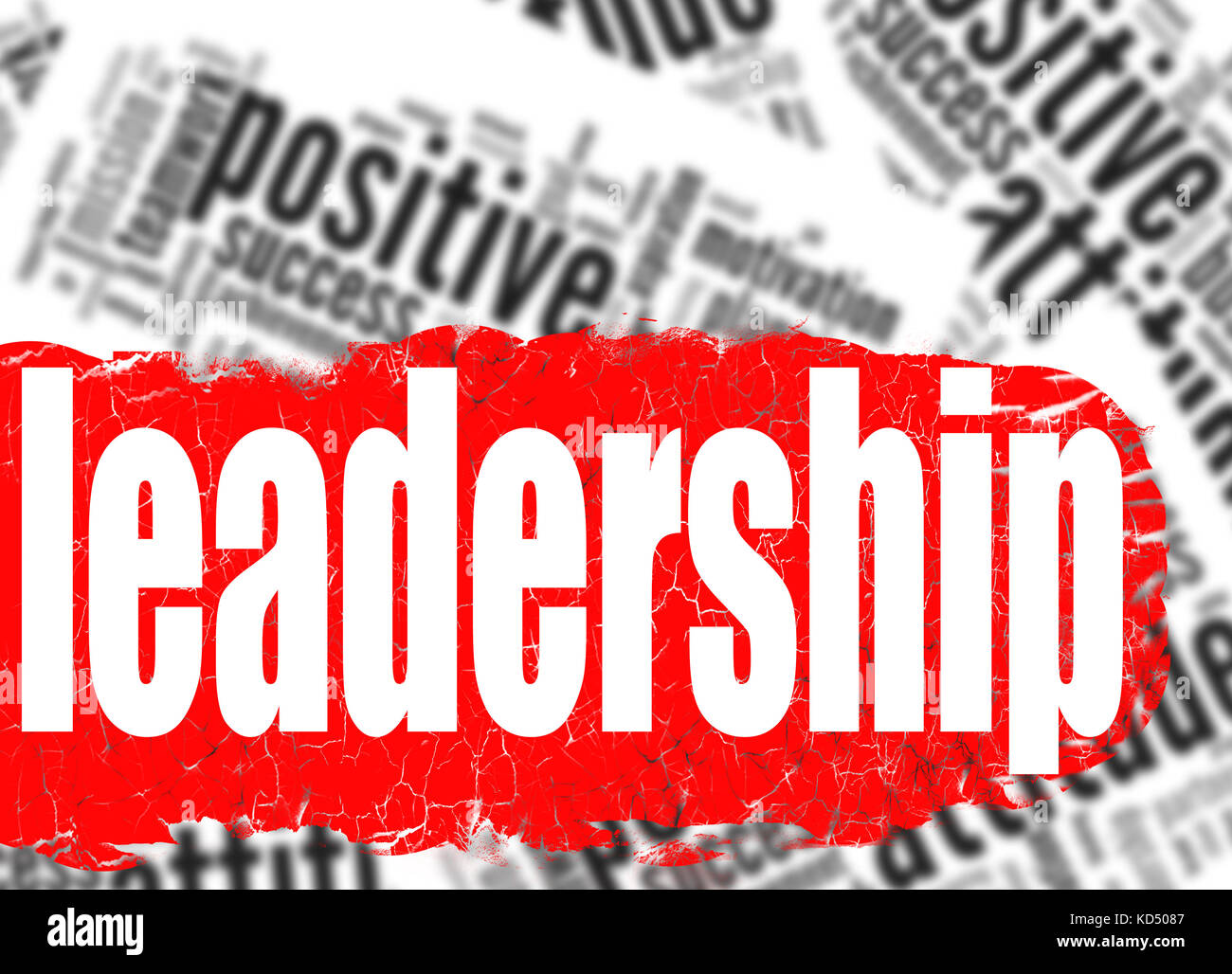 Word cloud leadership image with hi-res rendered artwork that could be ...
