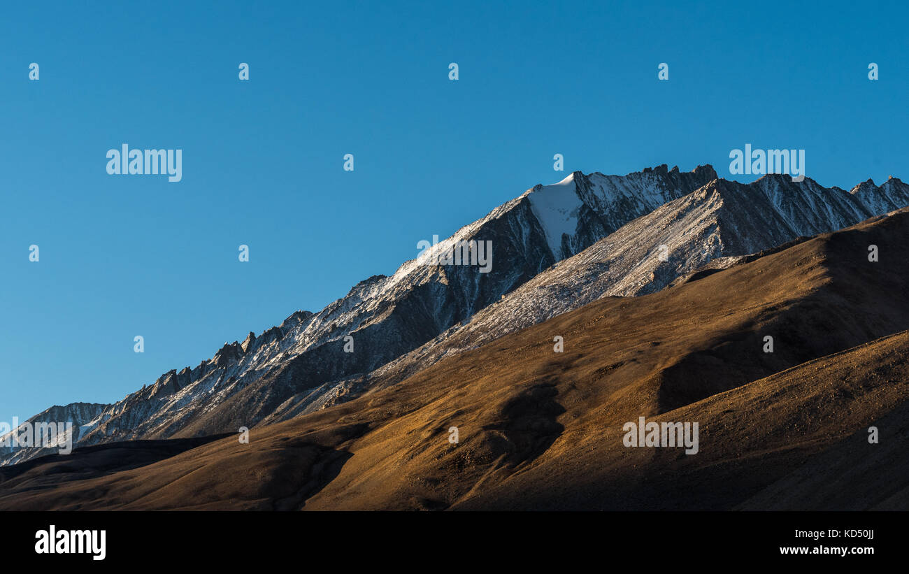 very beautiful nature of Himalaya mountains background from pangong ...