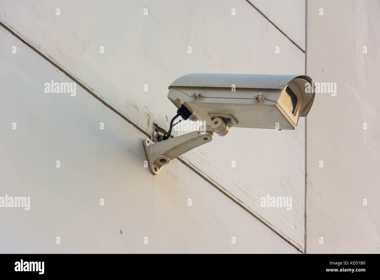 closed circuit camera on white background Stock Photo - Alamy