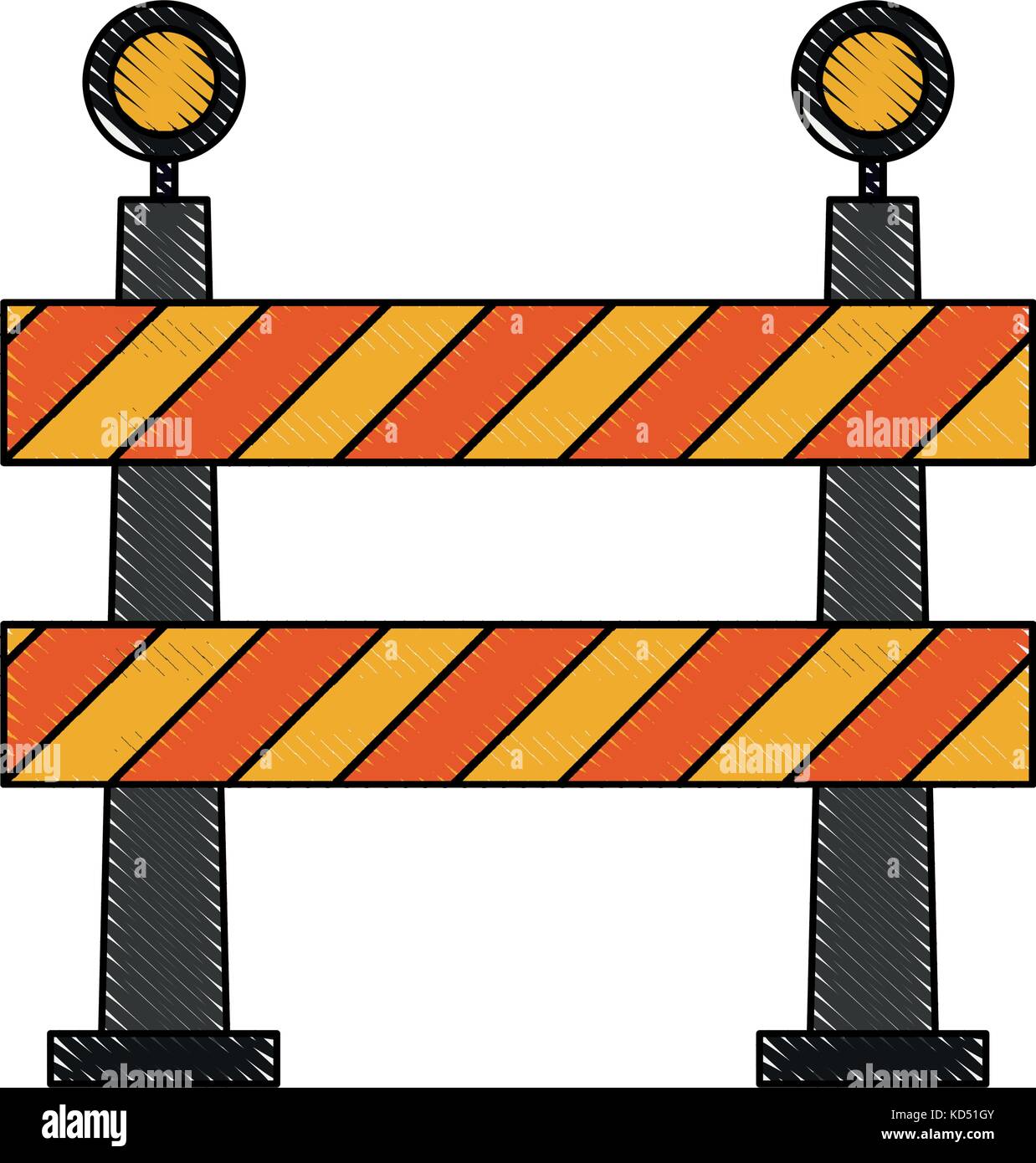 roadblock road sign icon image Stock Vector Image & Art - Alamy
