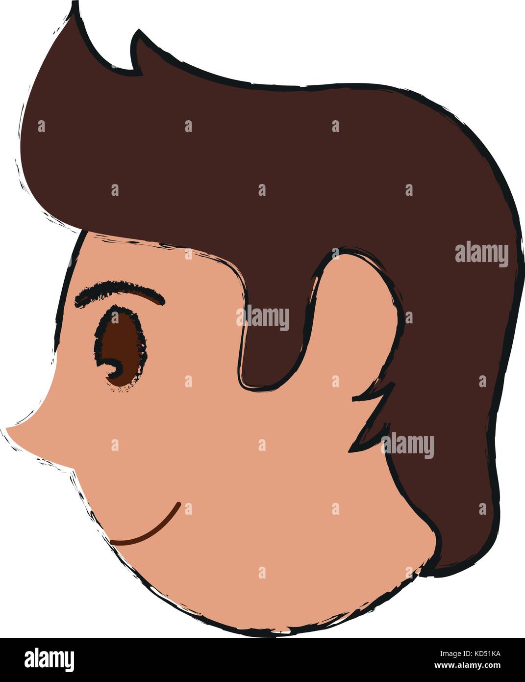 happy man face icon image Stock Vector Image & Art - Alamy