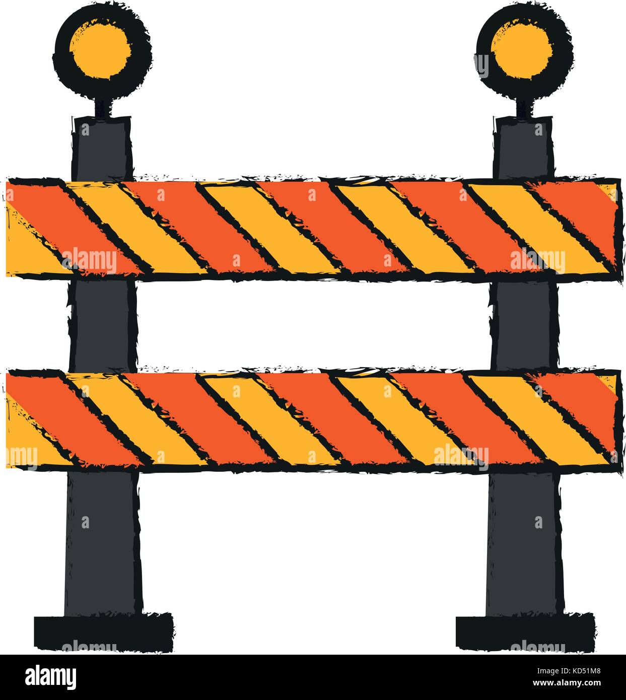 Roadblock Icon High Resolution Stock Photography and Images - Alamy