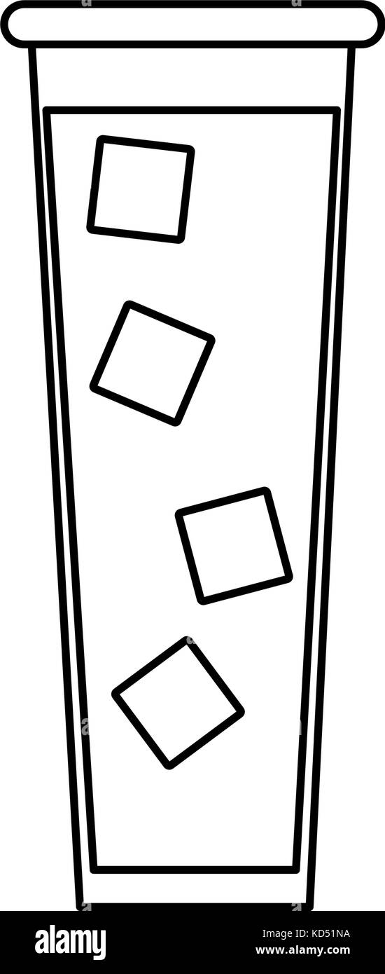 Ice cubes fruit Black and White Stock Photos & Images - Alamy