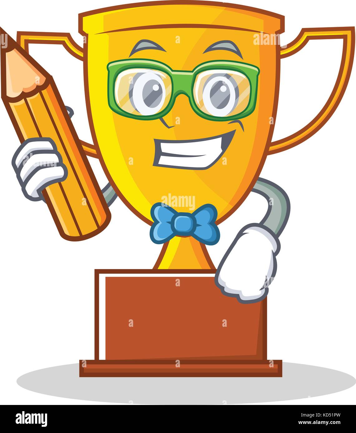 Student trophy character cartoon style Stock Vector Image & Art - Alamy