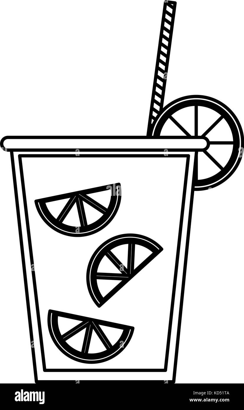 Clip art lemonade Black and White Stock Photos & Images - Alamy