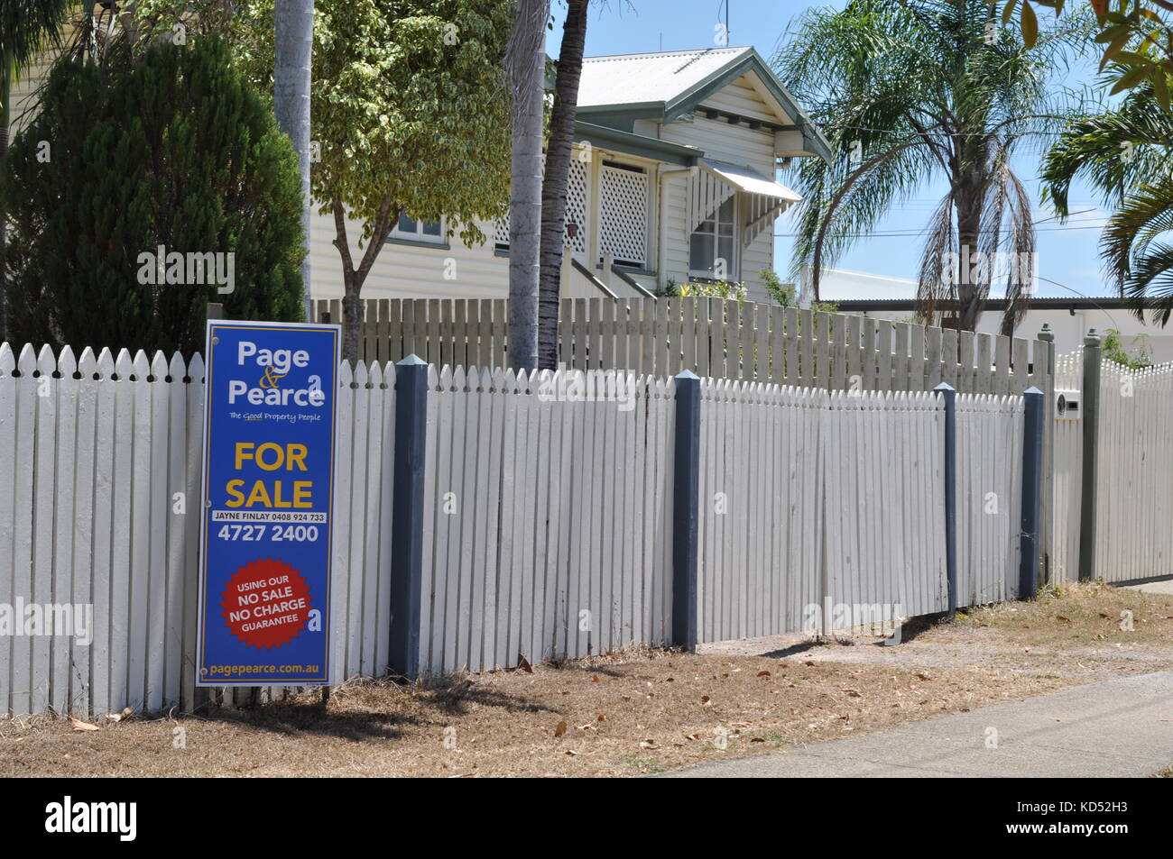 For sale signs residential property, Townsville, Queensland, Australia ...
