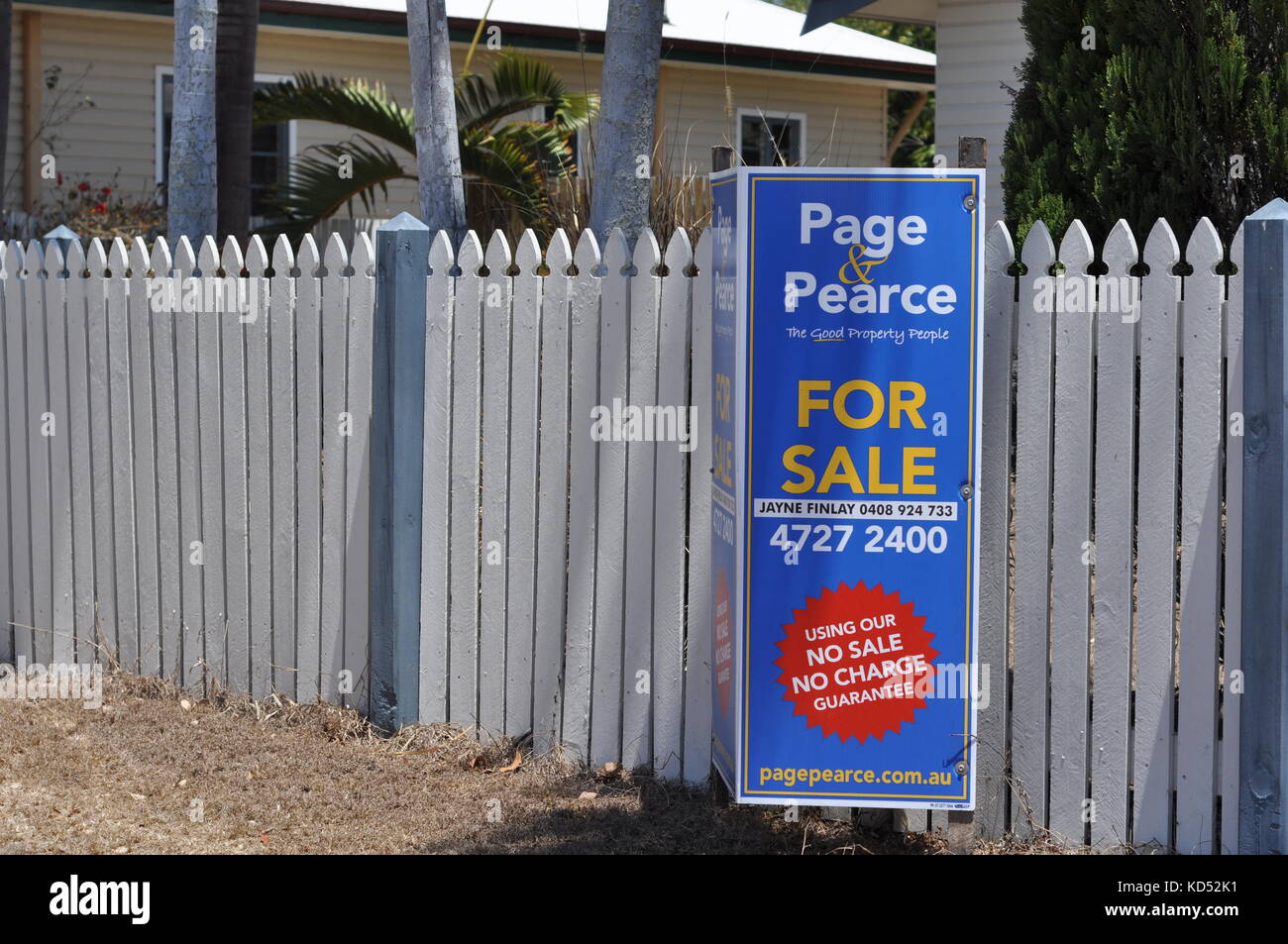 For sale signs residential property, Townsville, Queensland, Australia ...