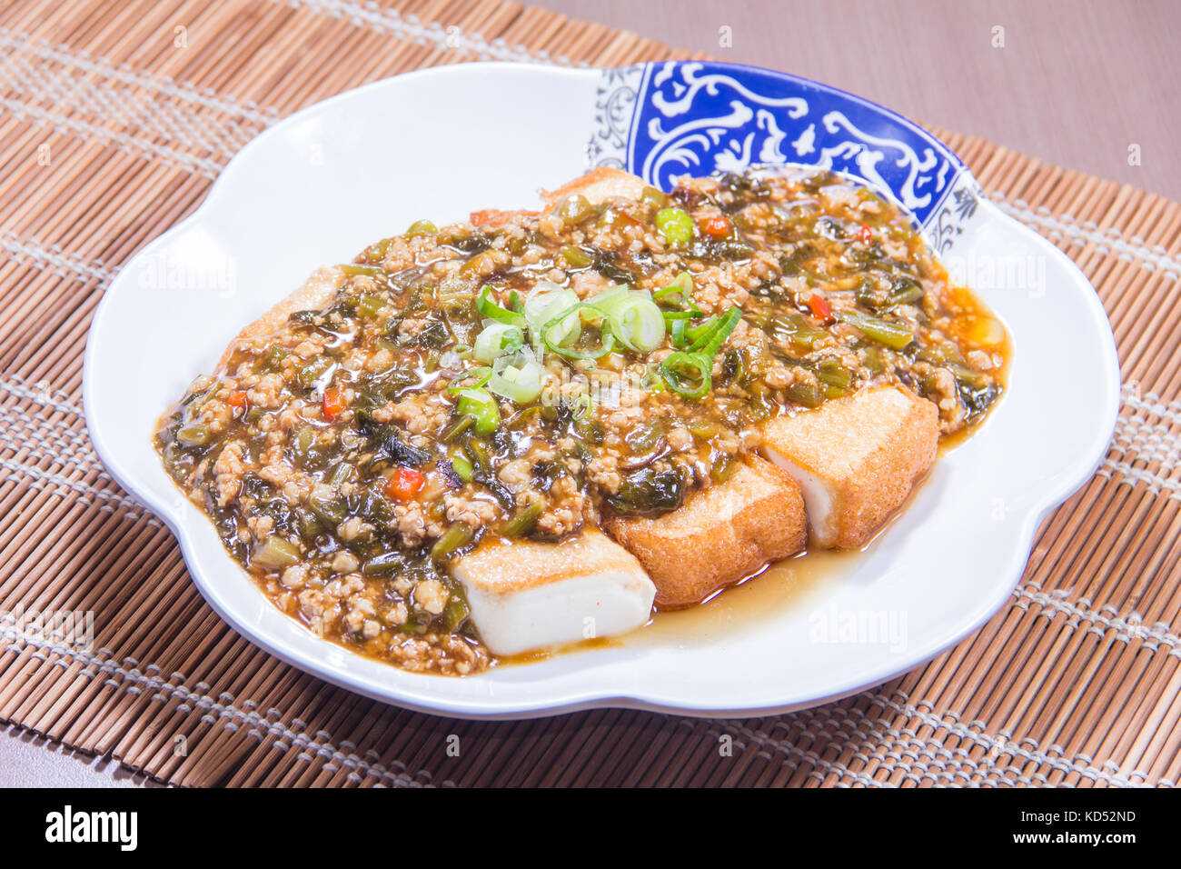 bean curd cuisine Stock Photo - Alamy
