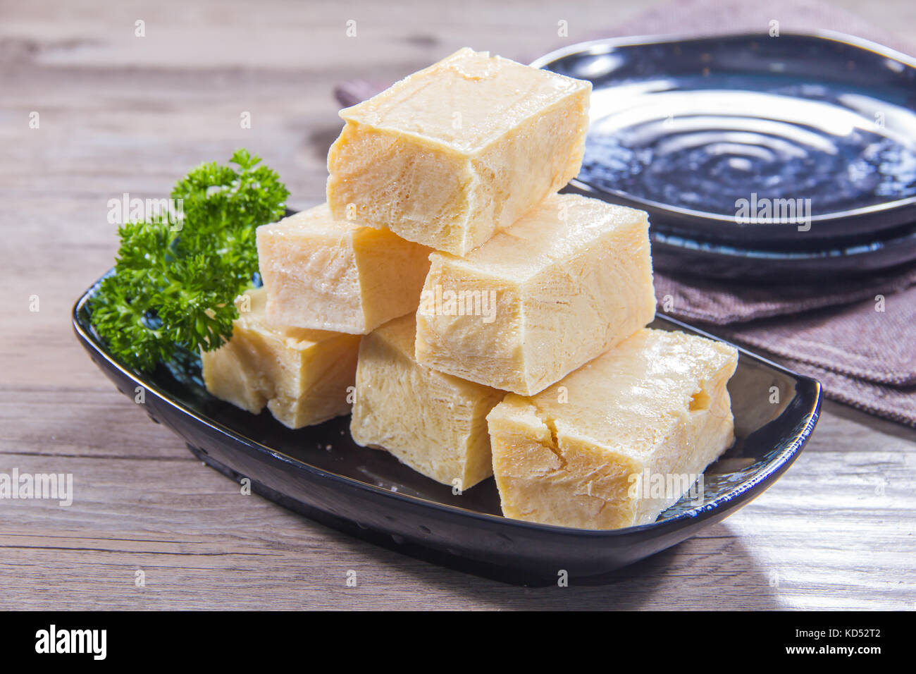 bean curd cuisine Stock Photo - Alamy