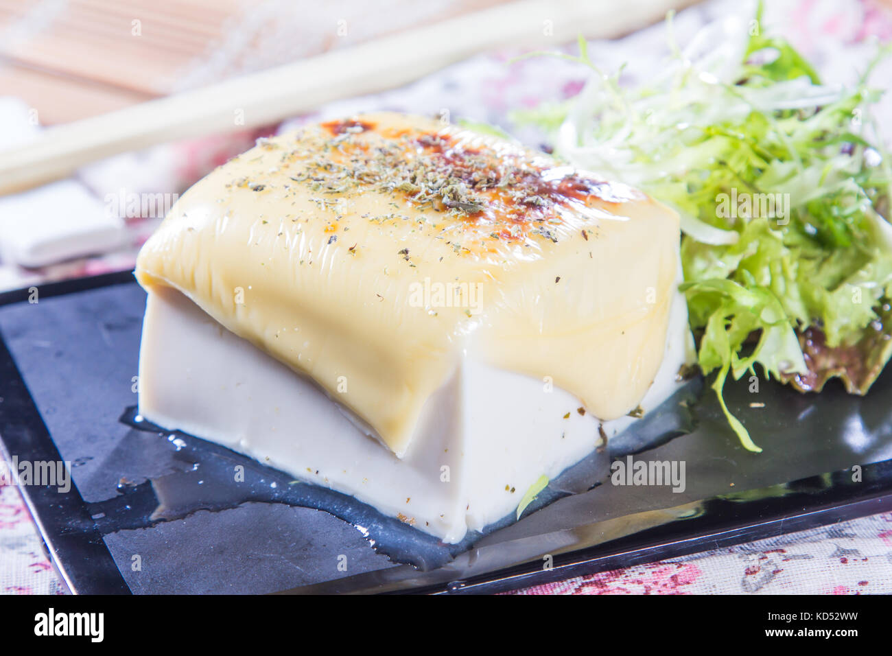 bean curd cuisine Stock Photo - Alamy