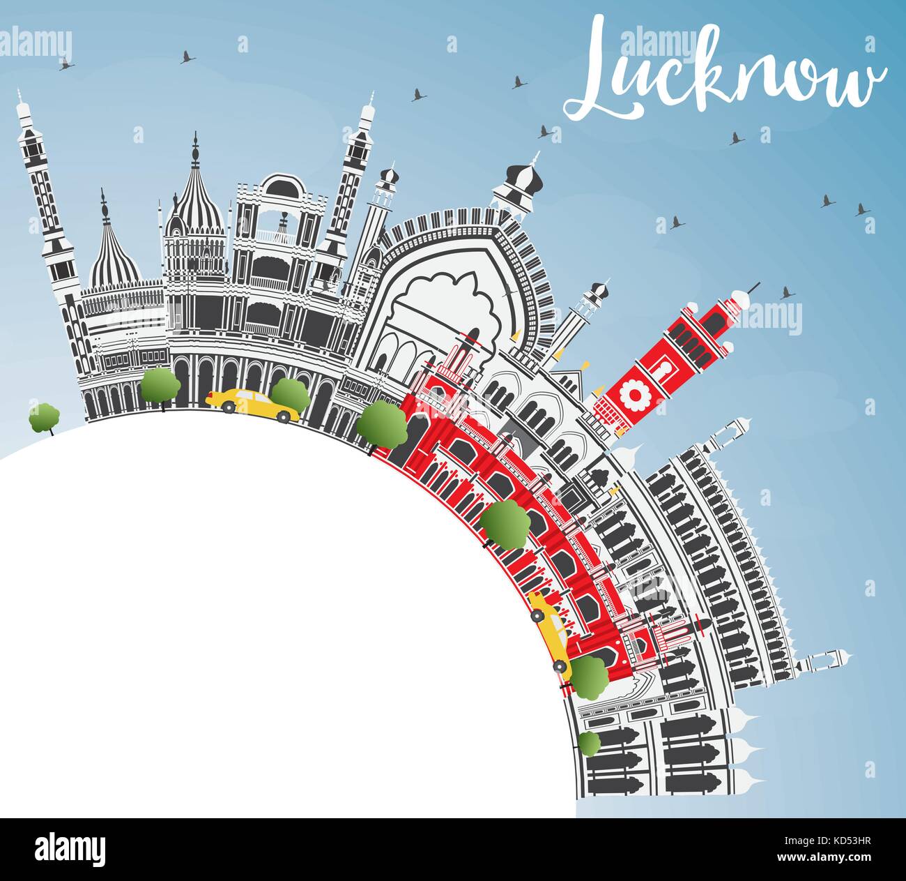 City india lucknow uttar pradesh Stock Vector Images - Alamy