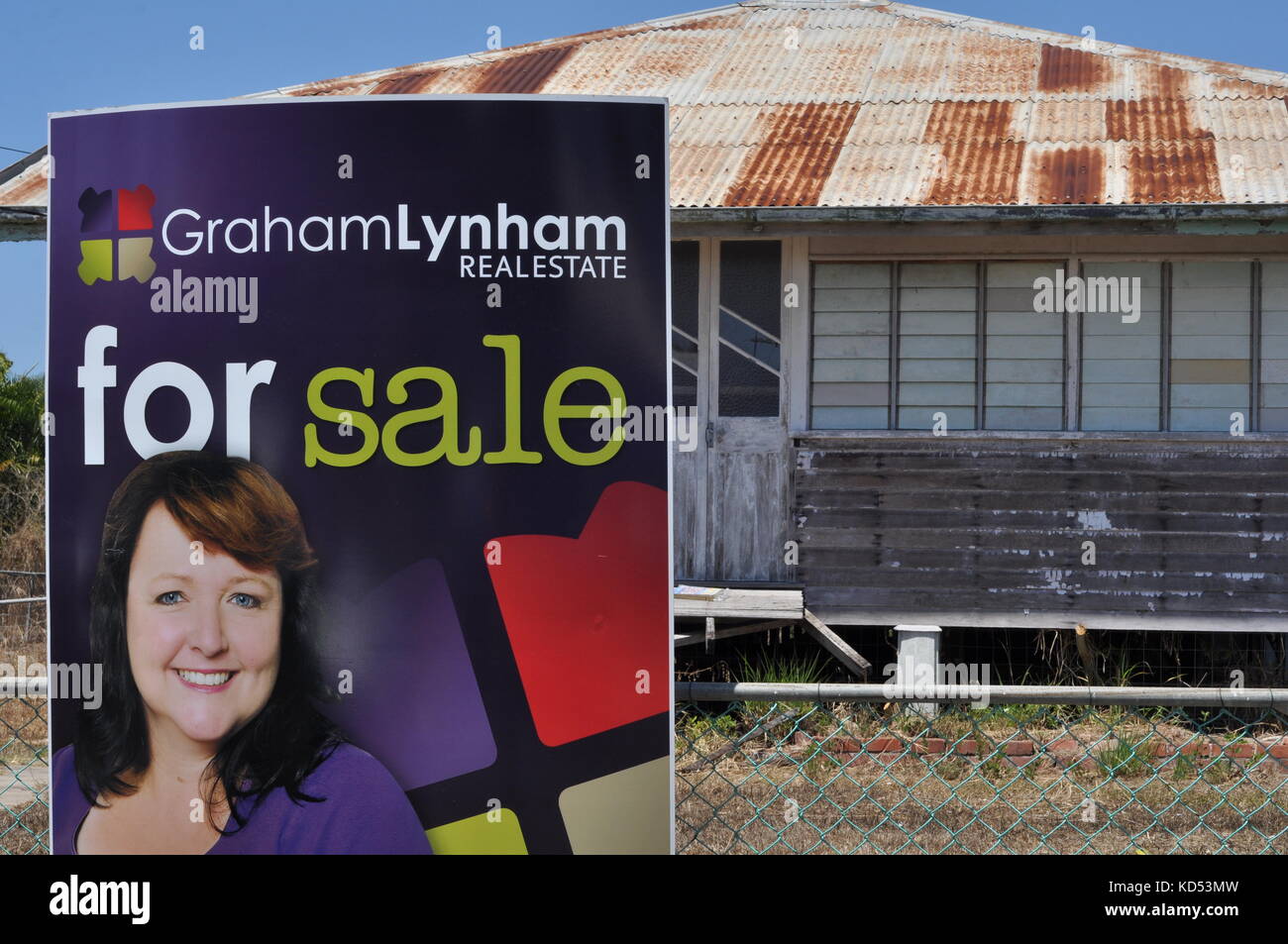For sale signs residential property, Townsville, Queensland, Australia ...