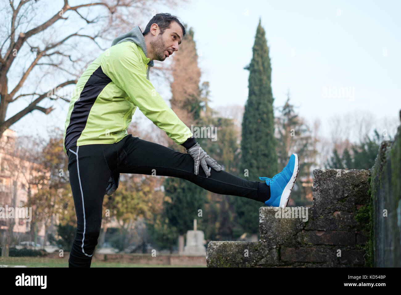 Active morning man hi-res stock photography and images - Alamy