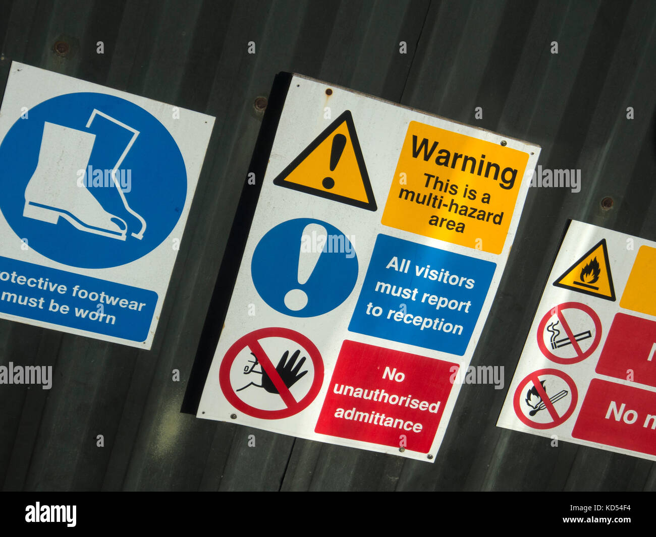 Health and safety signs hi-res stock photography and images - Alamy