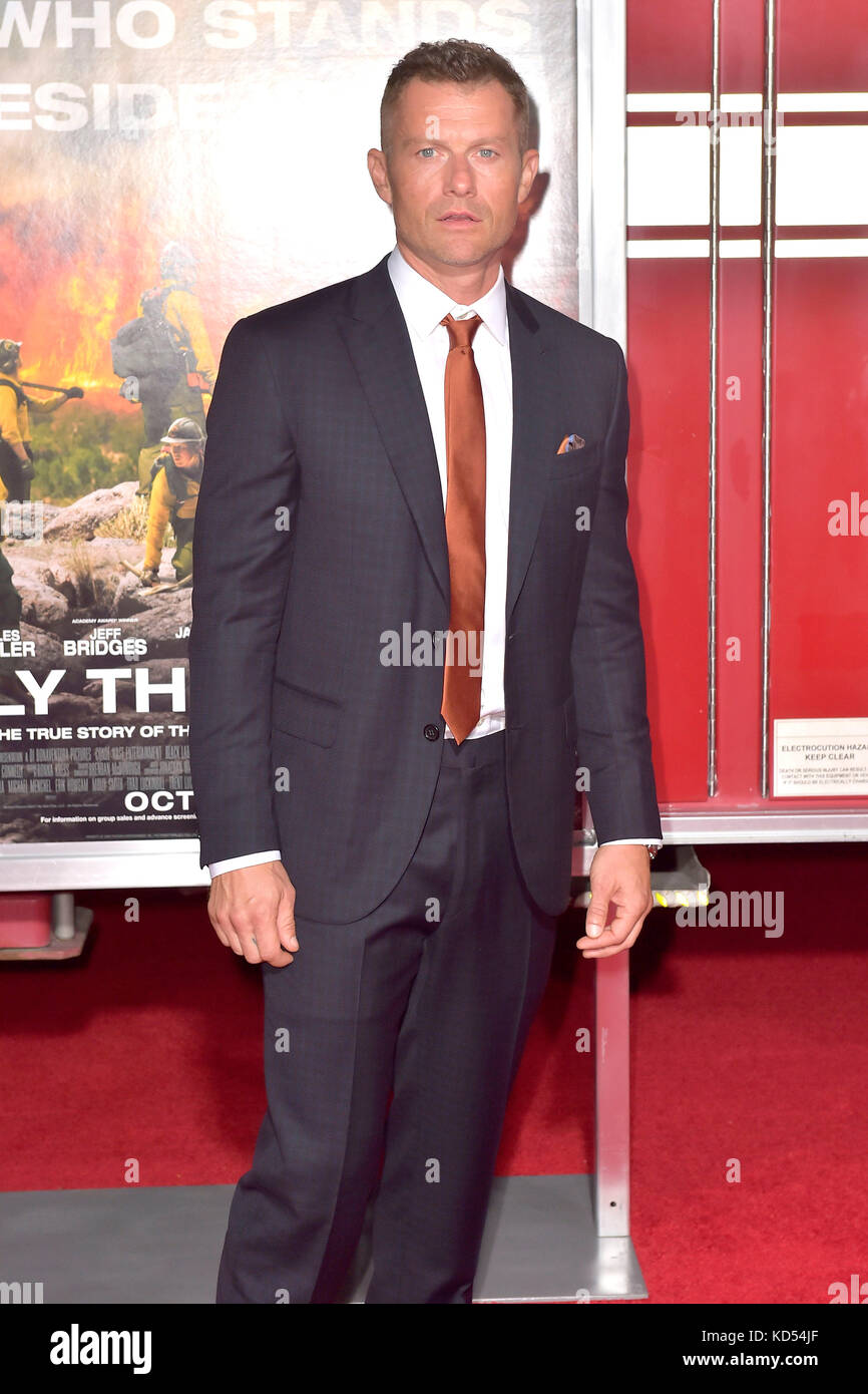 James Badge Dale attends the 'Only the Brave' premiere at Regency ...