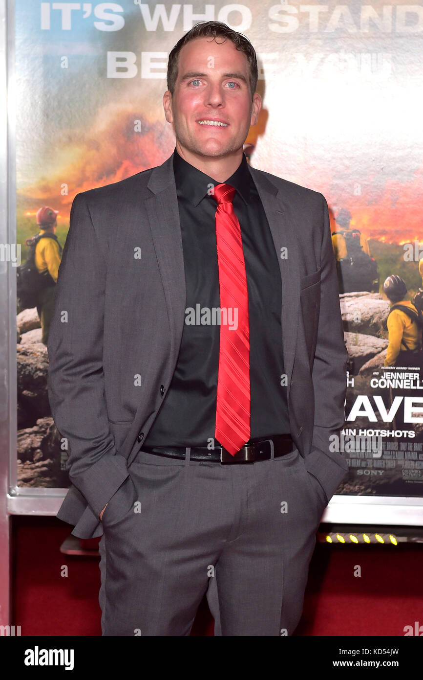 Ryan Jason Cook attends the 'Only the Brave' premiere at Regency ...