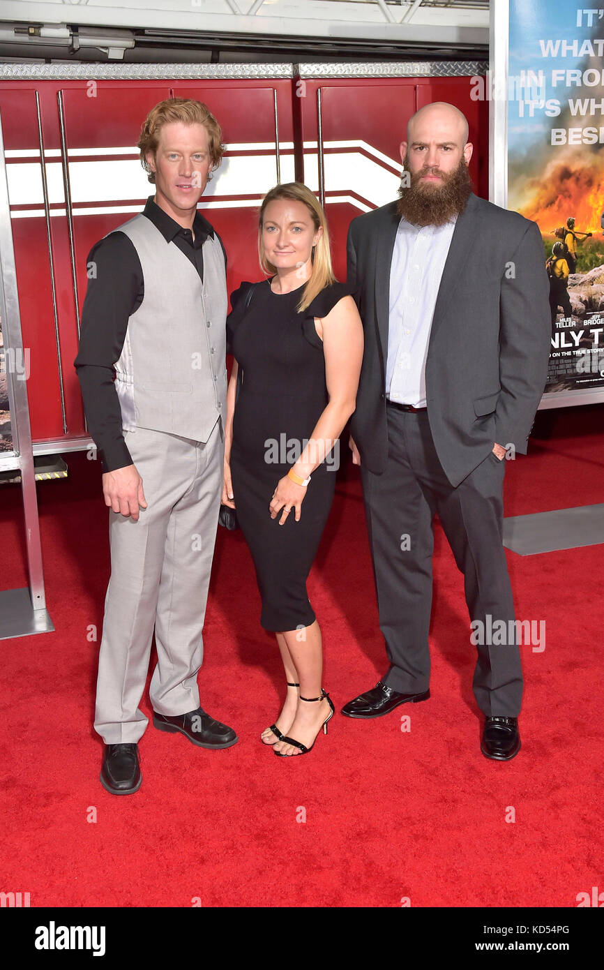Matthew Van Wettering, his wife Rachel and guest attend the 'Only the ...