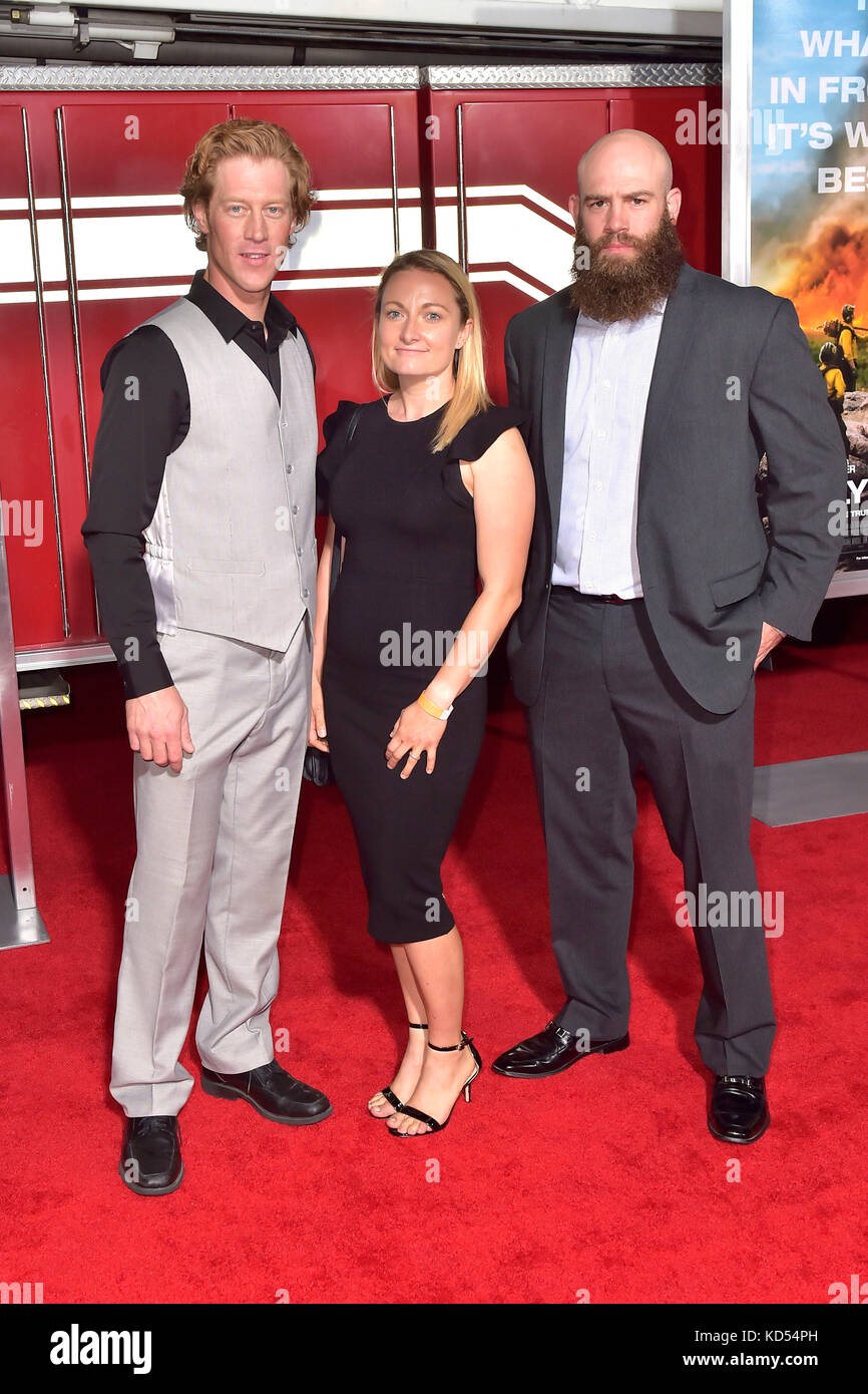 Matthew Van Wettering, his wife Rachel and guest attend the 'Only the ...