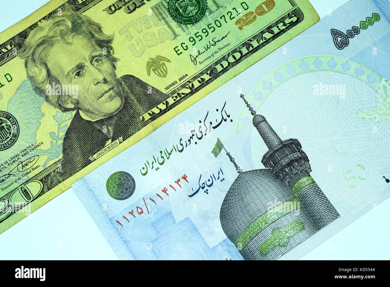 Close up Banknote and Currency Bills and Coins Stock Photo - Alamy