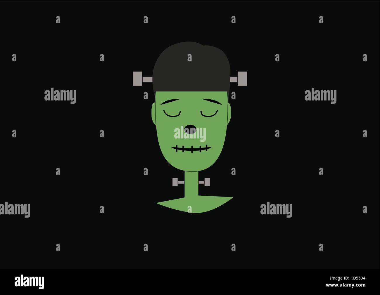 Frankenstein monster drawing hi-res stock photography and images - Alamy
