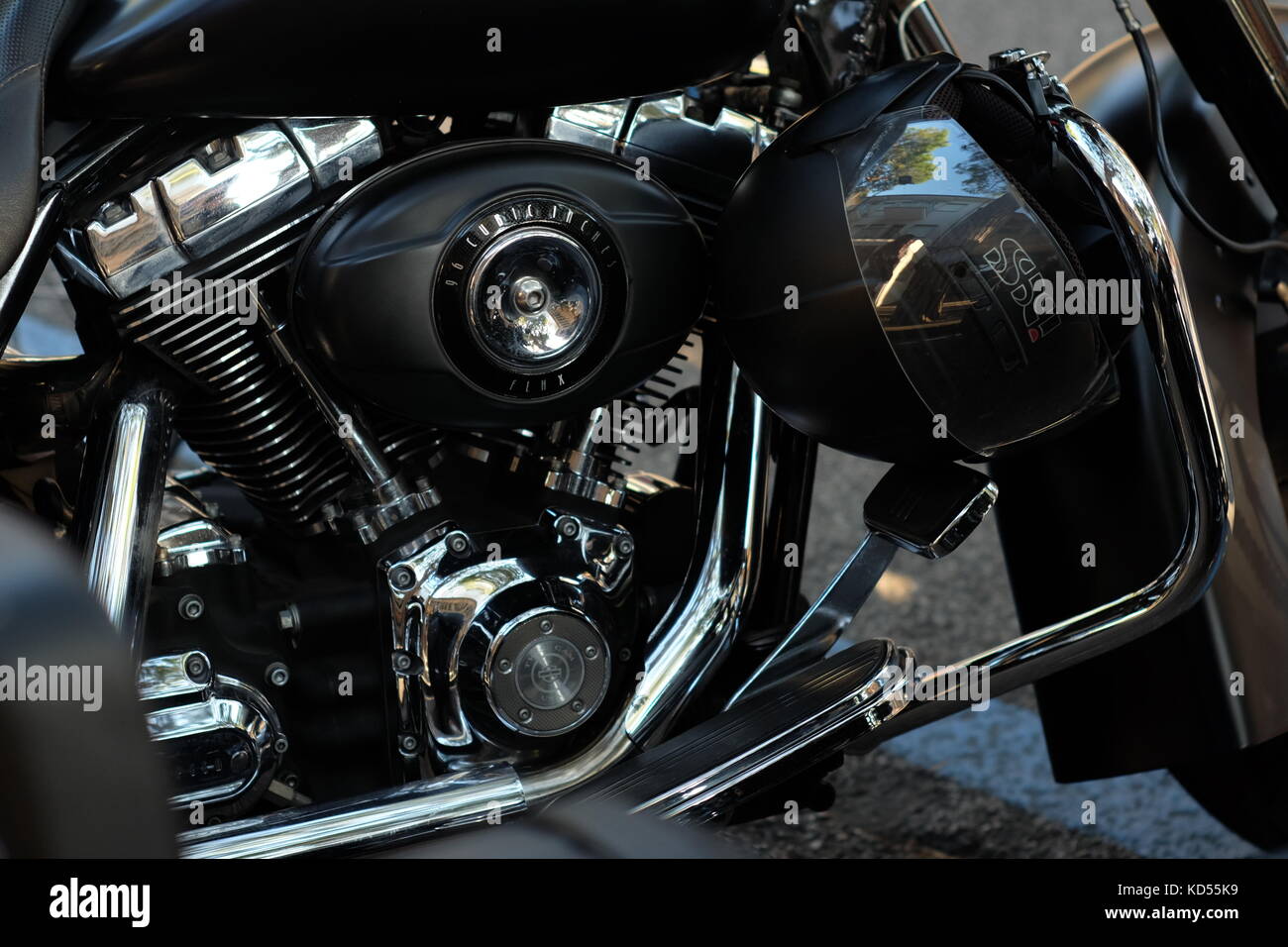 Motorbike fest at Jesolo Venice Beach end of summer season, Harley ...