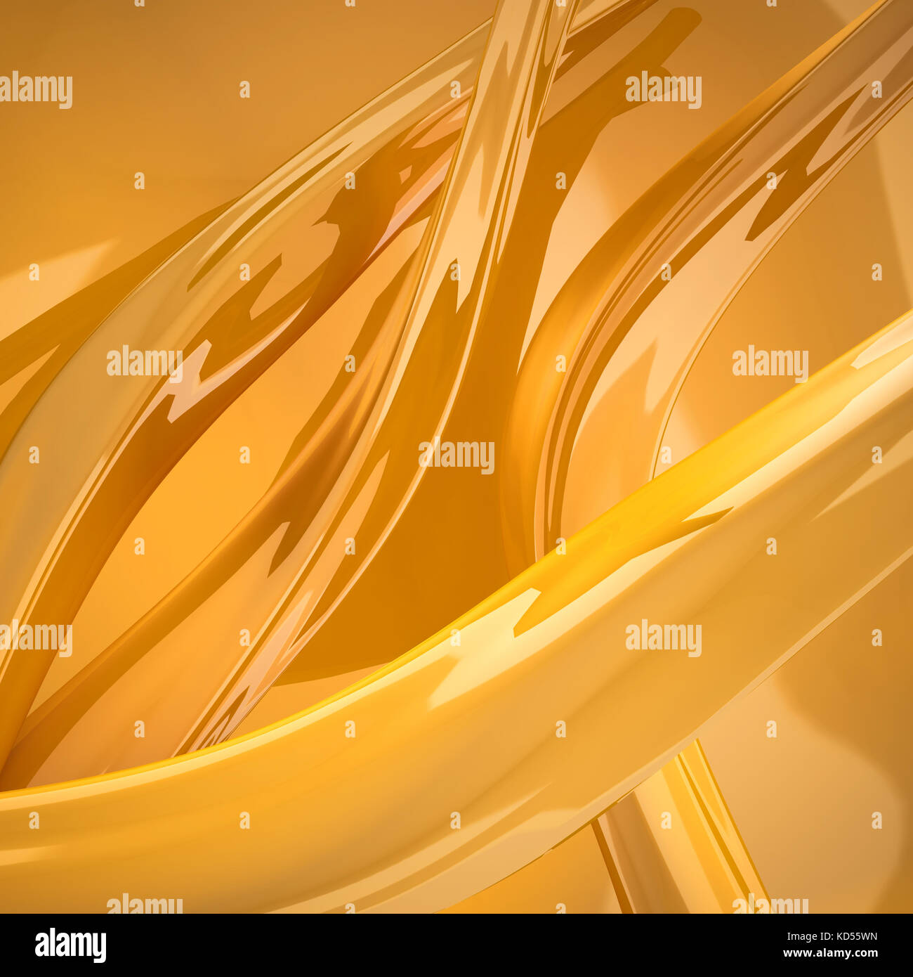 Abstract gold curves wave Stock Photo - Alamy