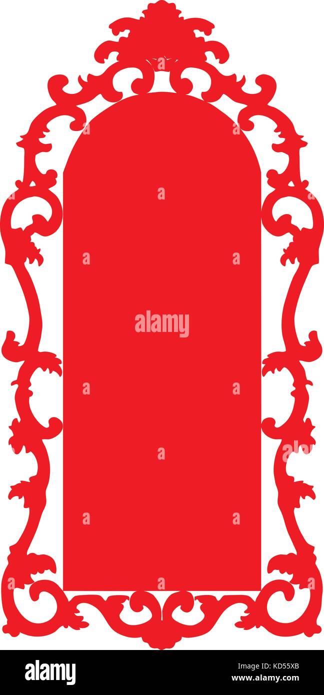 Baroque interior design Stock Vector Images - Alamy