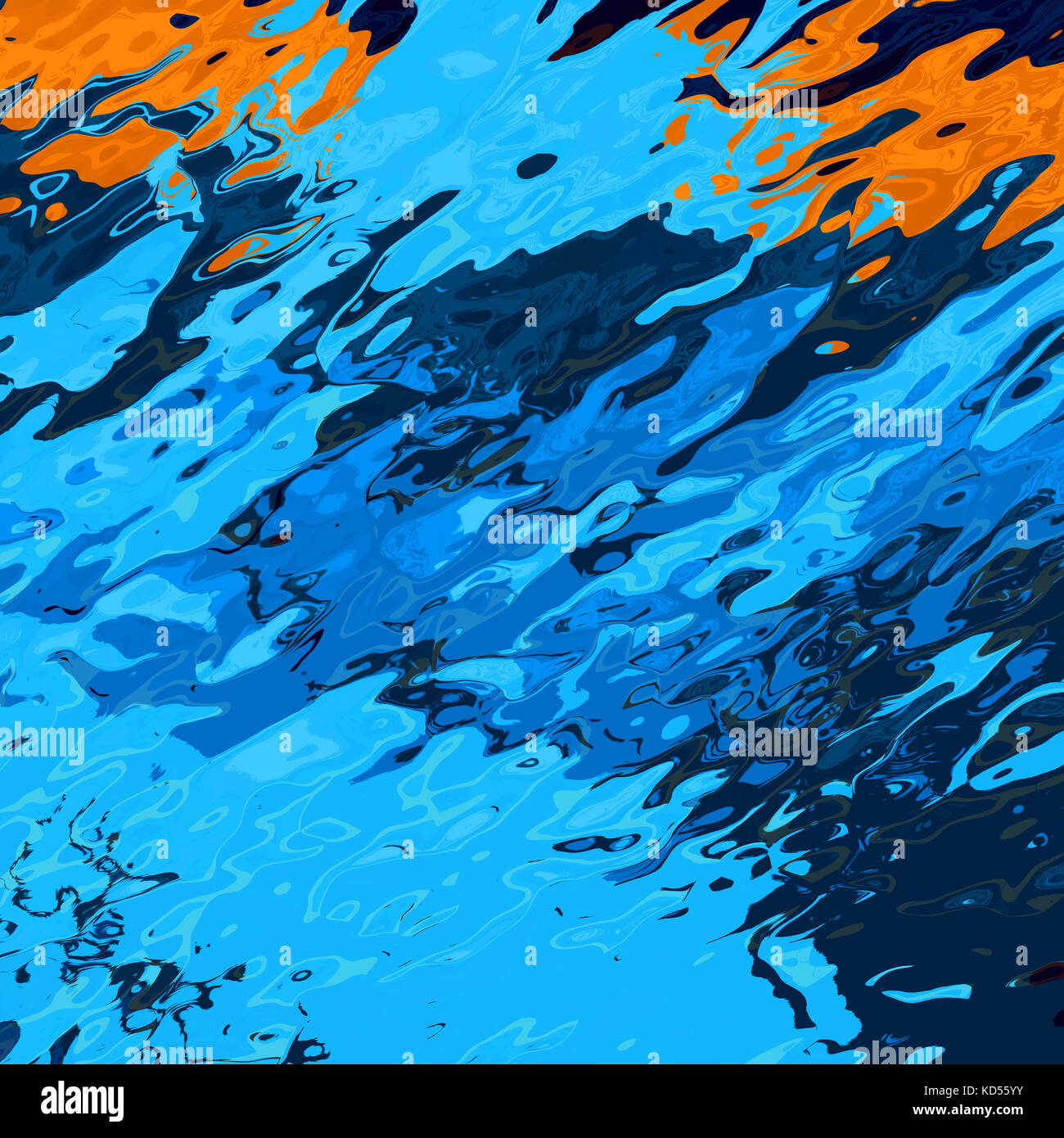 Abstract beautiful water effect Stock Photo - Alamy