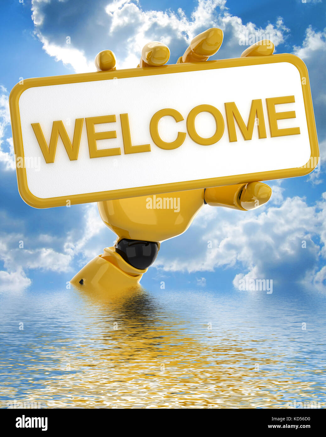 Welcome word cloud hi-res stock photography and images - Alamy