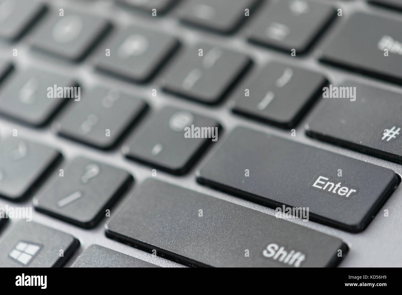 Close up view of a computer keyboard keys Stock Photo - Alamy