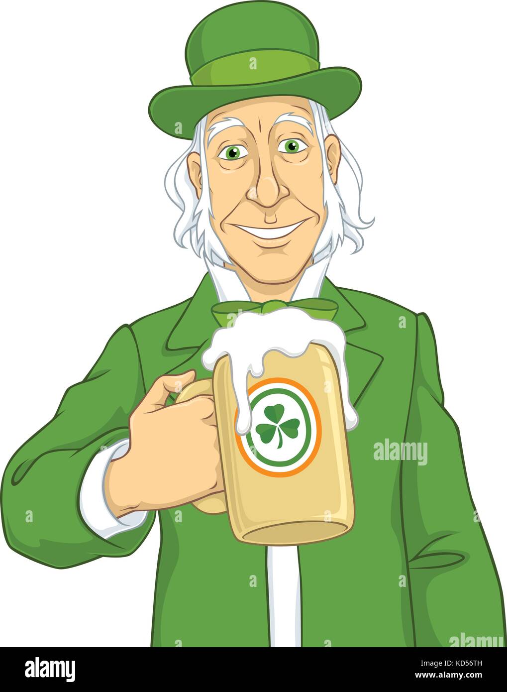 Elderly ireland Stock Vector Images - Alamy