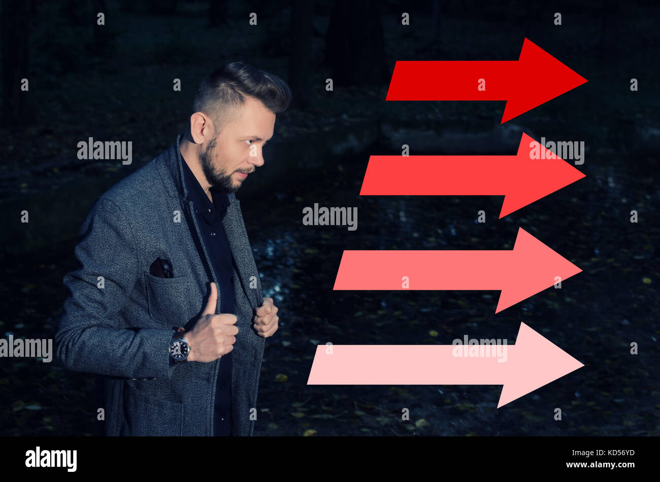 Aggressive Pose High Resolution Stock Photography and Images - Alamy