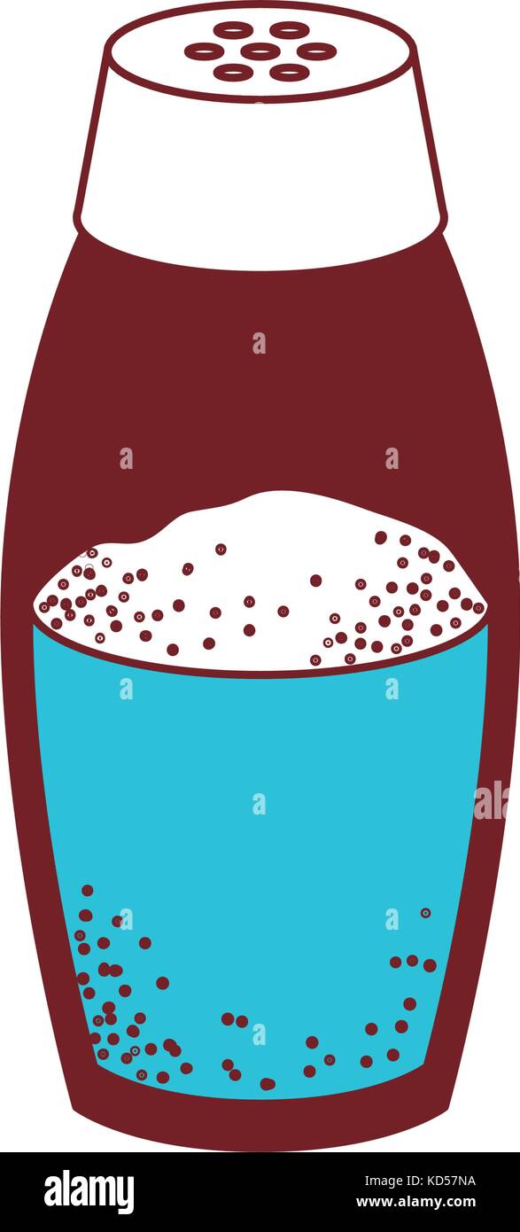 salt container color sections silhouette Stock Vector Image & Art - Alamy