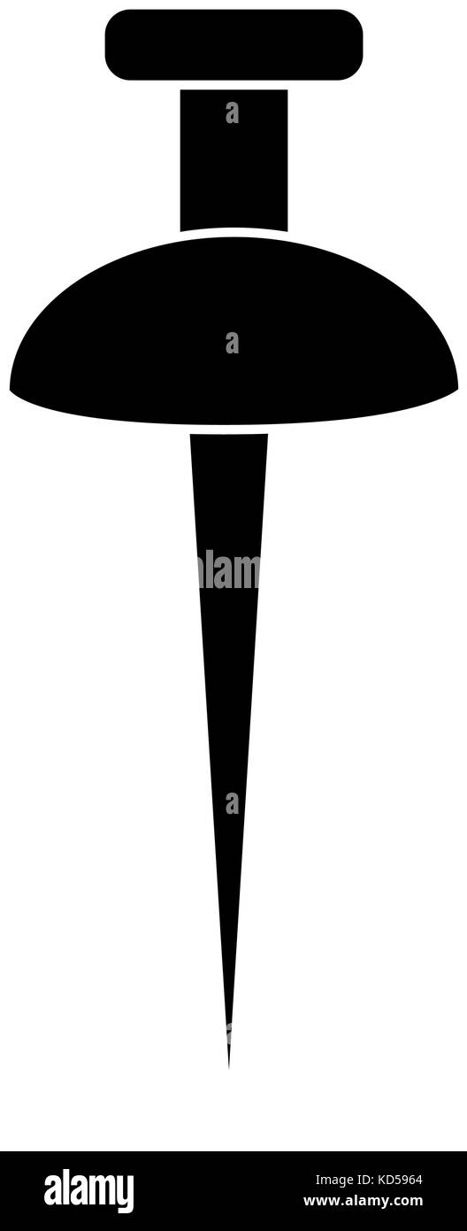pin pointer location isolated icon vector illustration design Stock ...