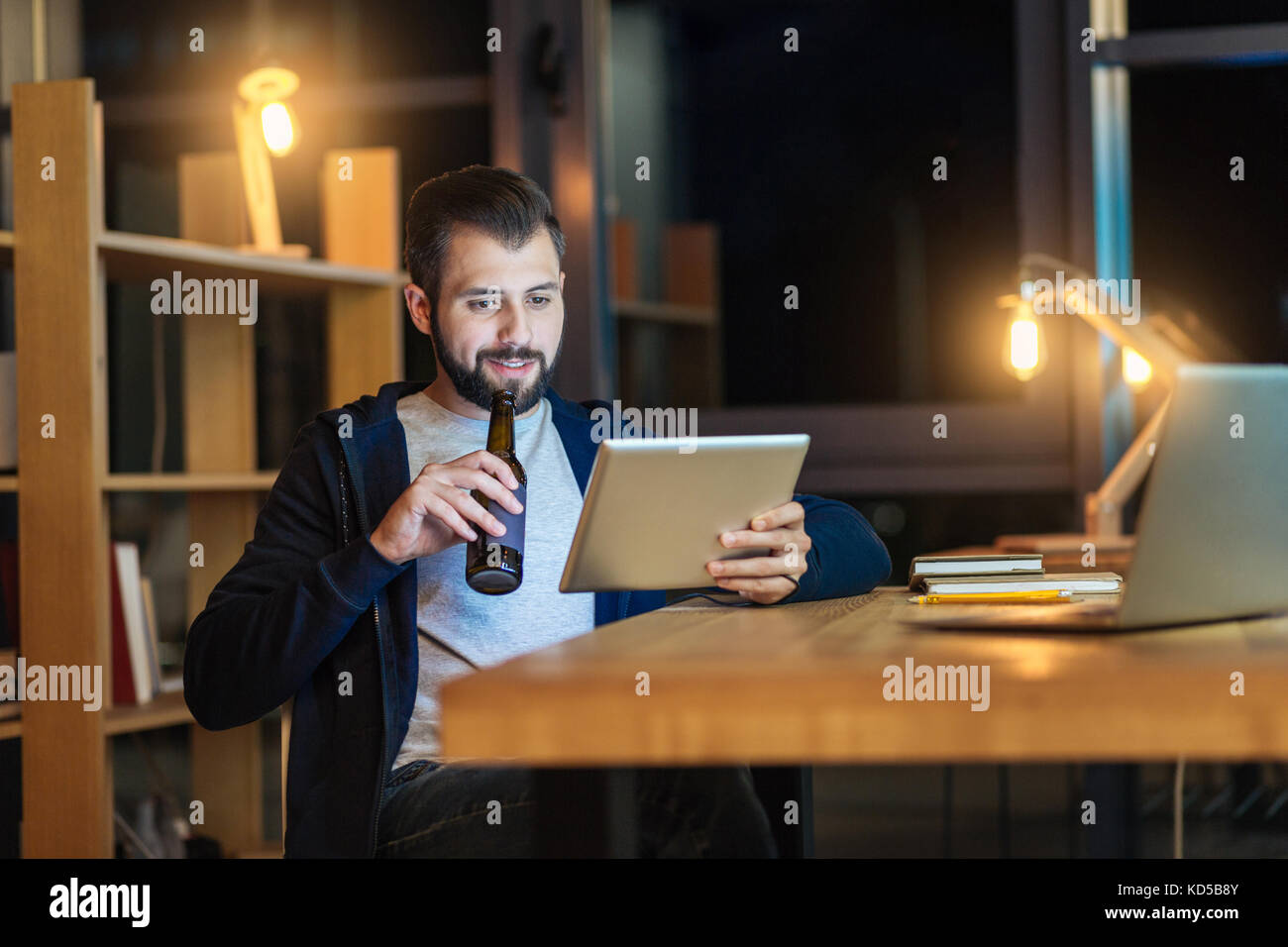 Rest after work hi-res stock photography and images - Alamy