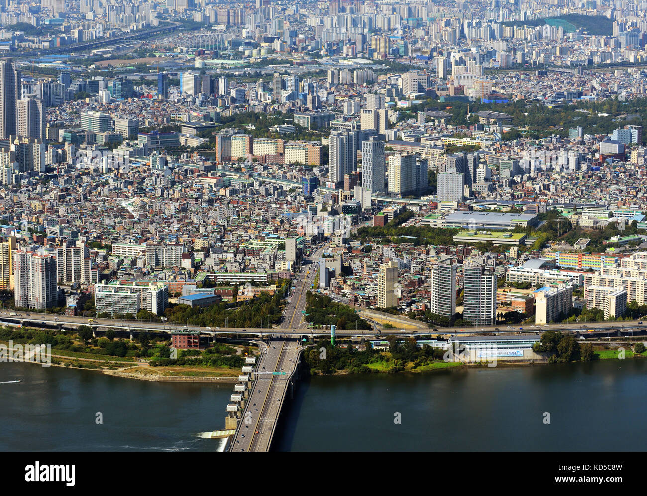 A view of the Jayang district in Seoul, South Korea Stock Photo - Alamy