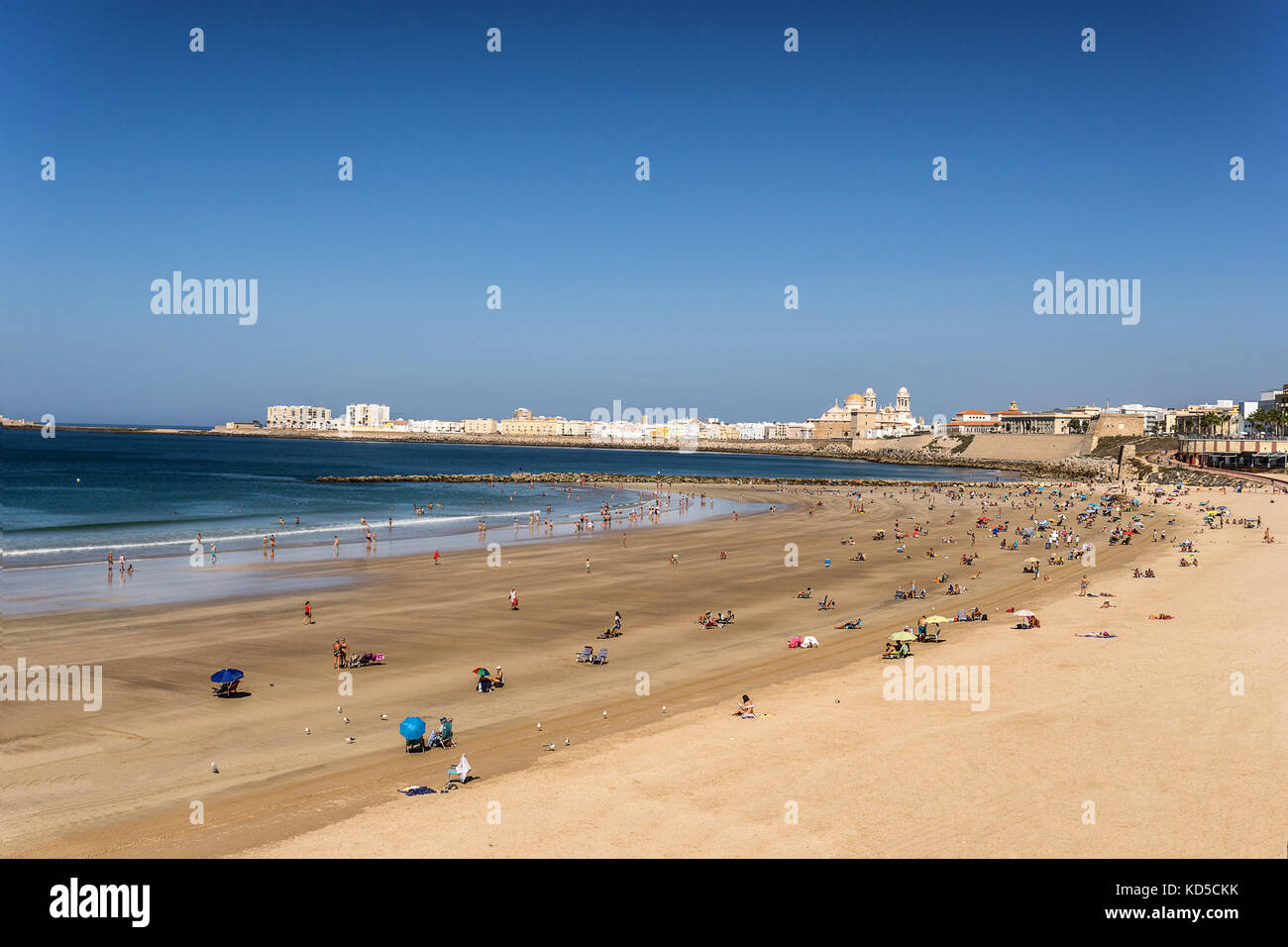 Playa Santa Maria del Mar Stock Photo - Alamy